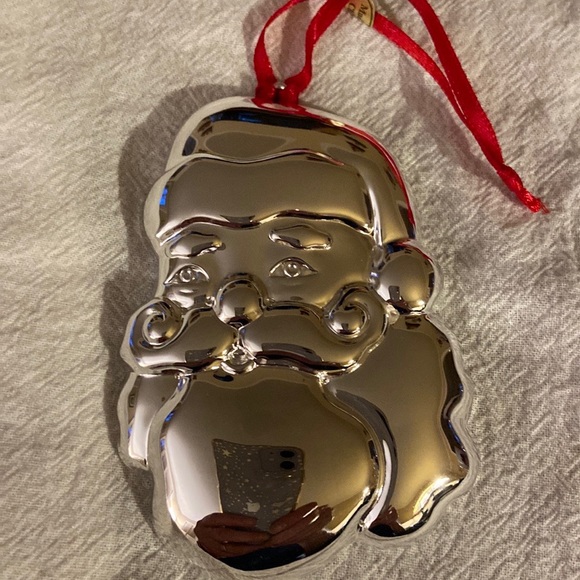 Royal Limited | Holiday | Royal Limited Silver Santa Ornament | Poshmark